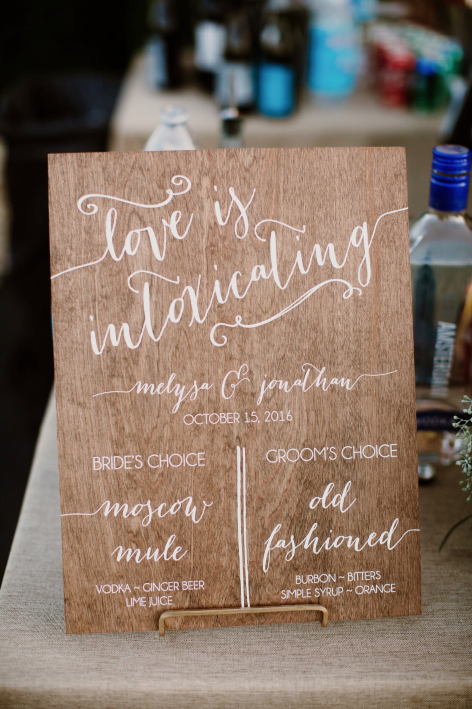 Bar Menu Sign Wedding Bar Menu Wedding Menu Sign Bar Menu - Etsy