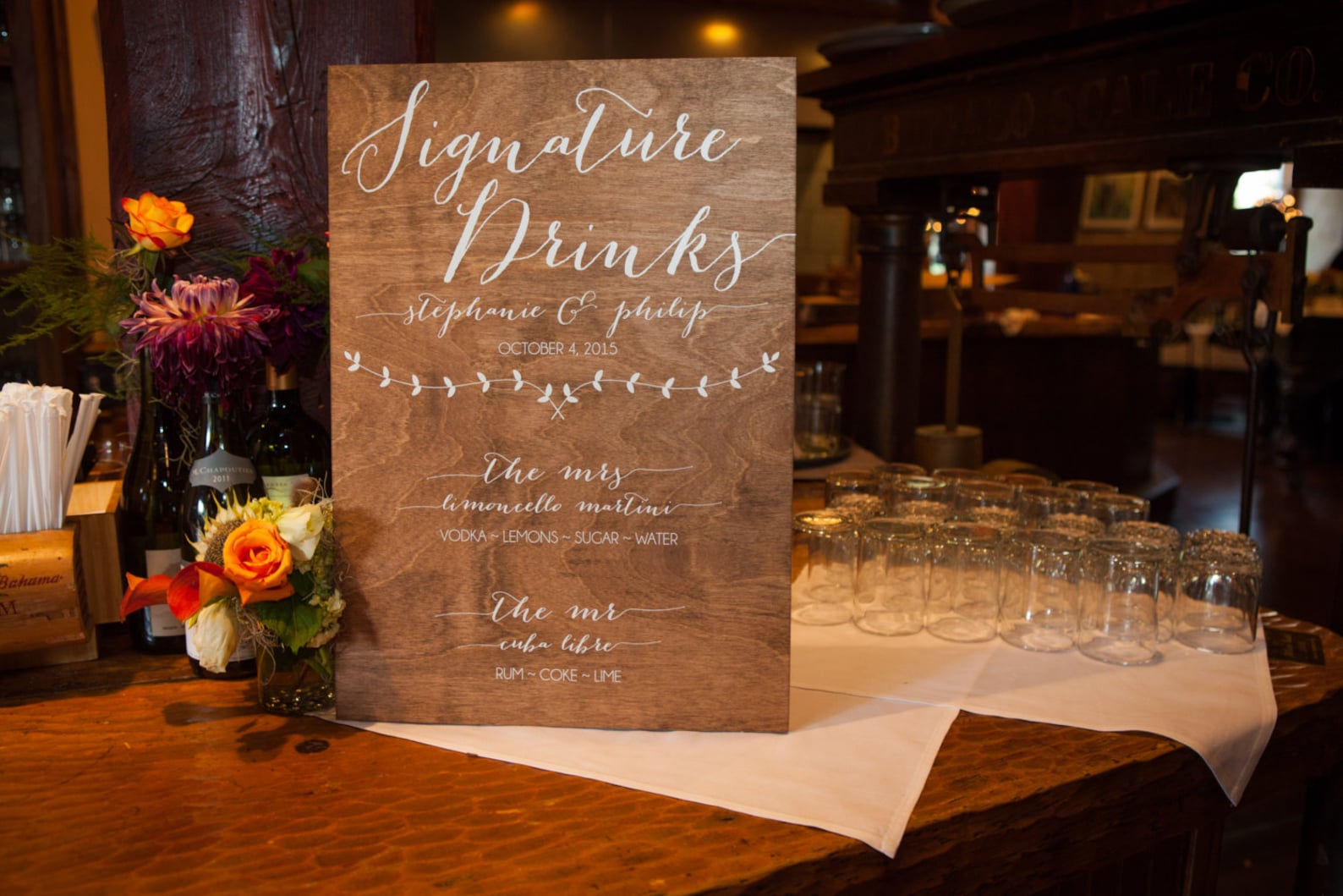 Bar Menu Sign, Wedding Bar Menu, Wedding Menu Sign, Bar Menu Wedding ...