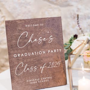 Graduation Sign, Wood Graduation Sign, Graduation Signs, Graduation ...