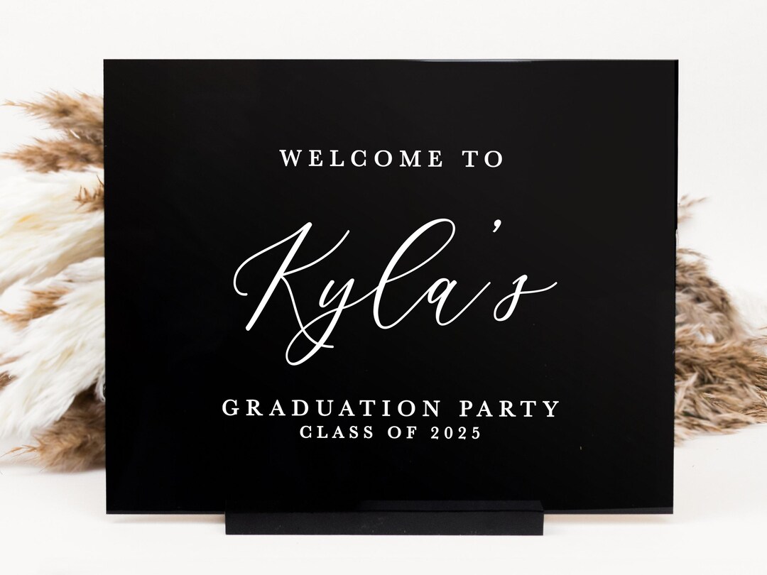 Graduation Sign, Acrylic Graduation Sign, Graduation Signs, Graduation ...
