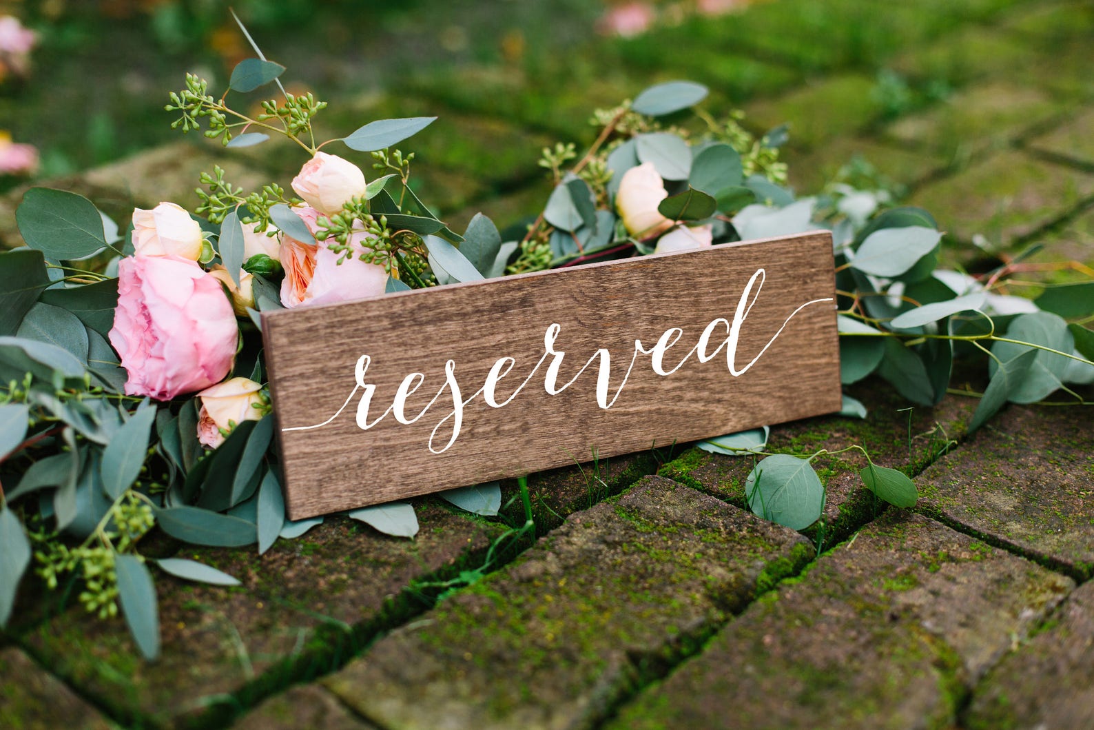 Reserved Sign, Wedding Reserved Sign, Reserved Wedding Sign, Reserved ...
