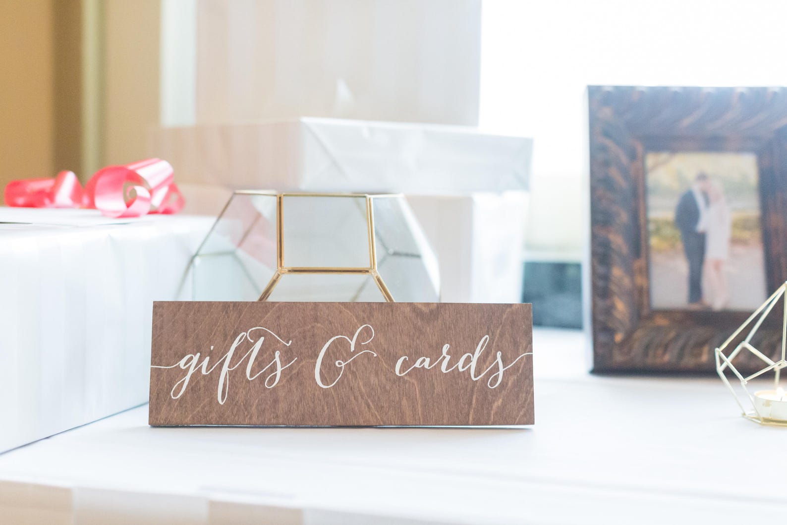 Gifts and Cards Wedding Sign Wood Wedding Signs Cards Sign | Etsy