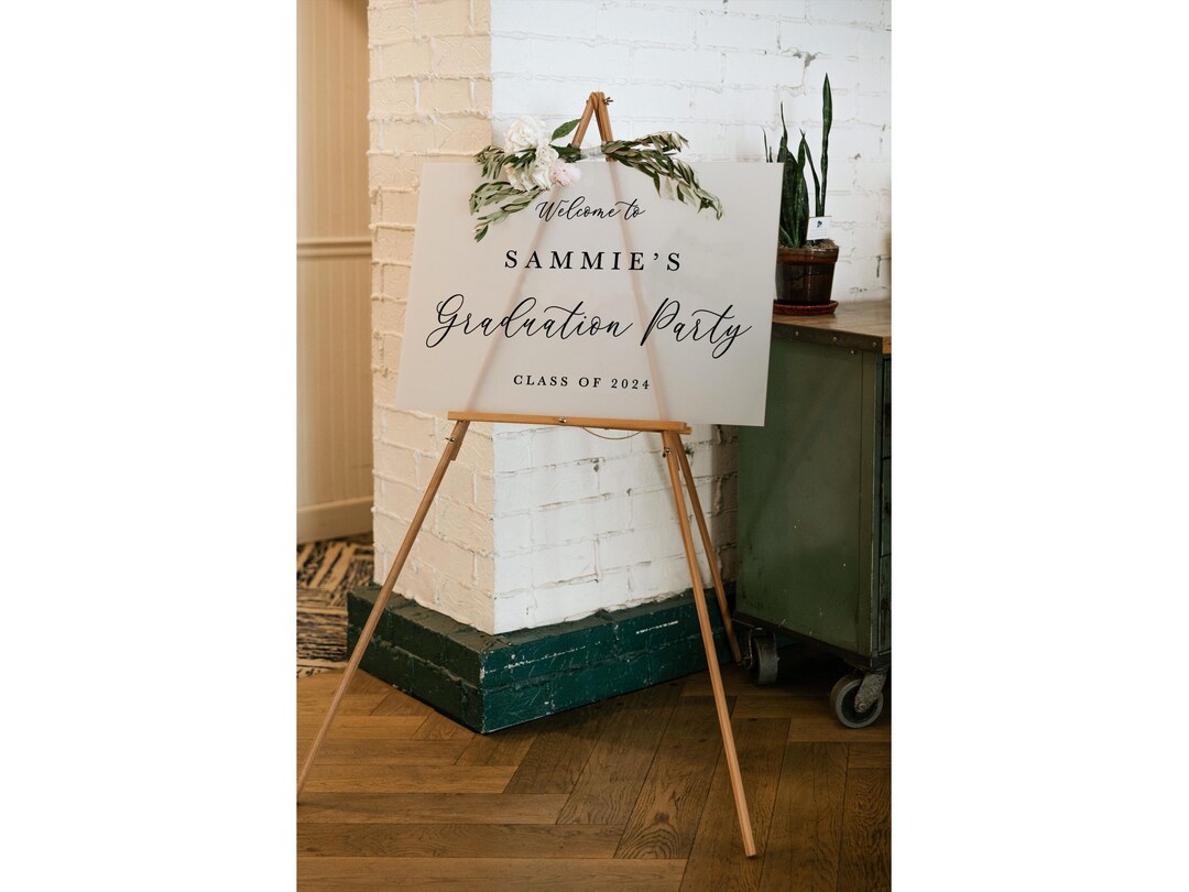 Graduation Sign, Acrylic Graduation Sign, Graduation Signs, Graduation ...