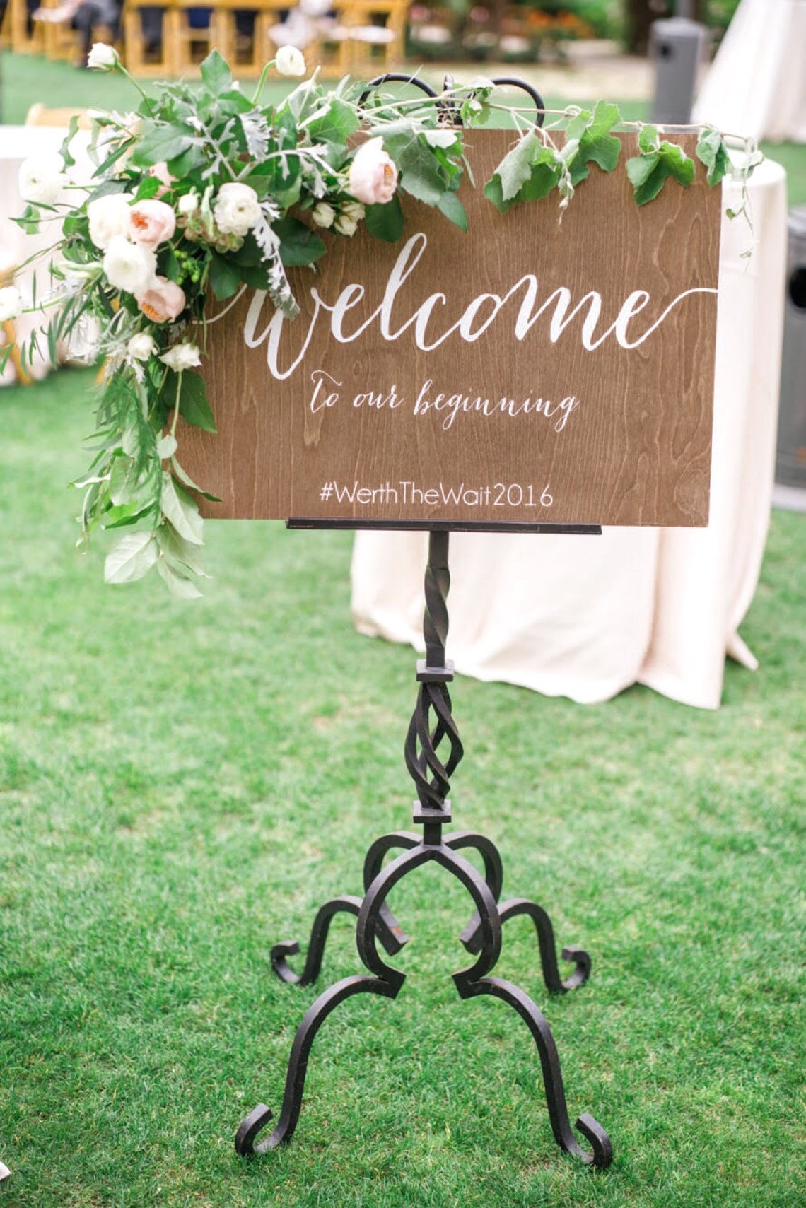 Wedding Welcome Sign Welcome Sign Wedding Wood Welcome Sign - Etsy