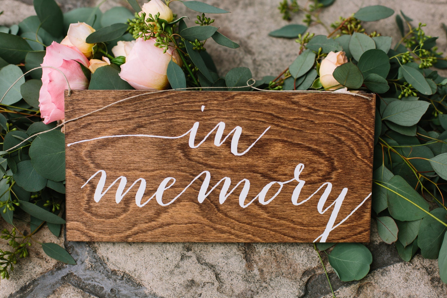 In Memory Sign Wedding Memory Sign Reserved Sign Wedding | Etsy