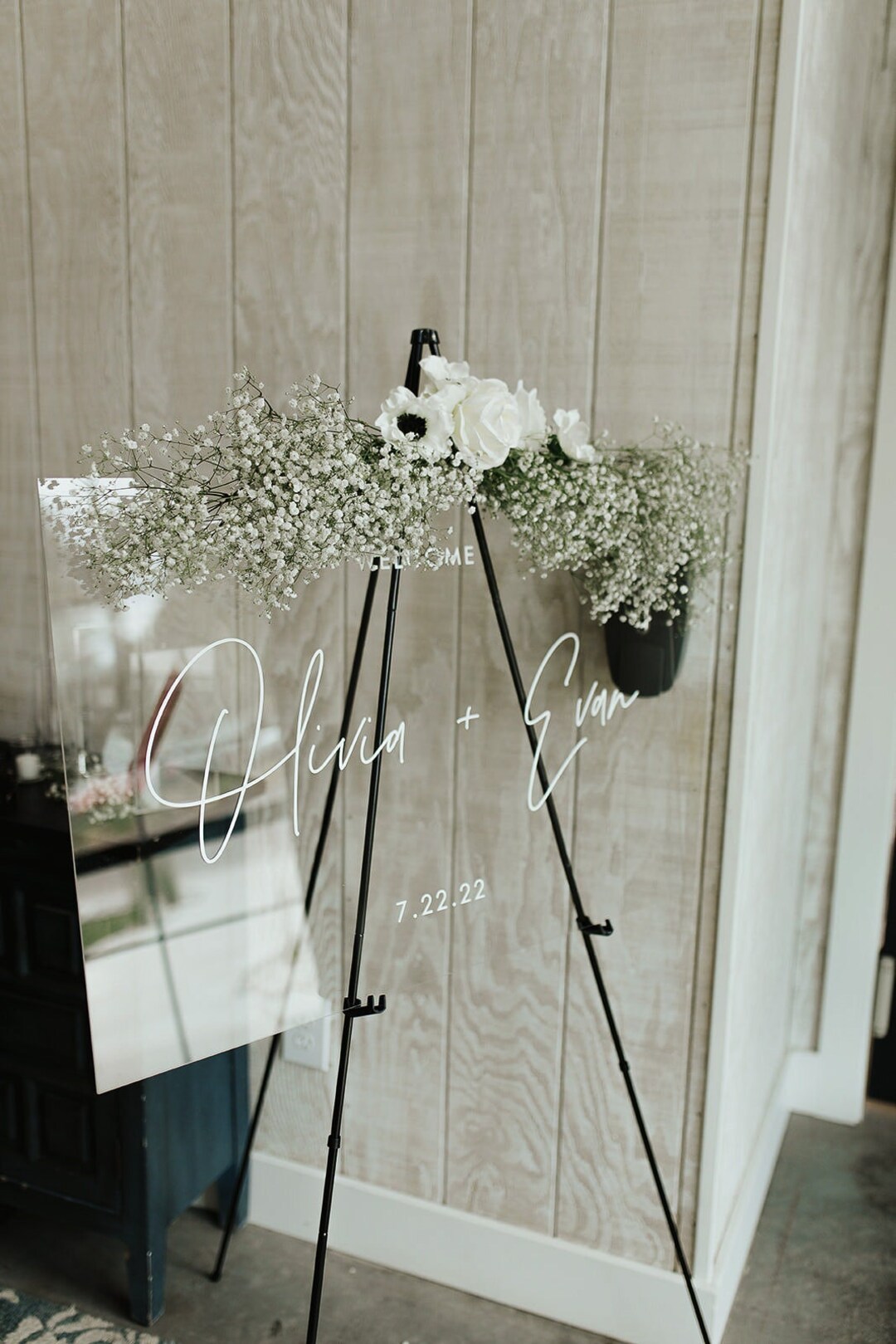 Wedding Welcome Sign, Acrylic Wedding Sign, Wedding Signs, Acrylic ...