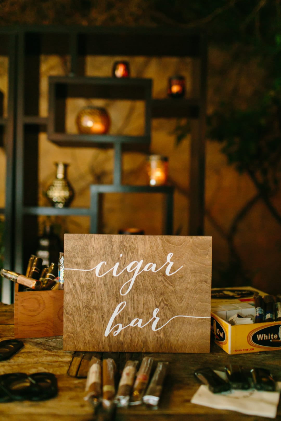 Cigar Bar Sign, Wedding Cigars Sign, Cigar Bar, Wedding Cigar Bar ...