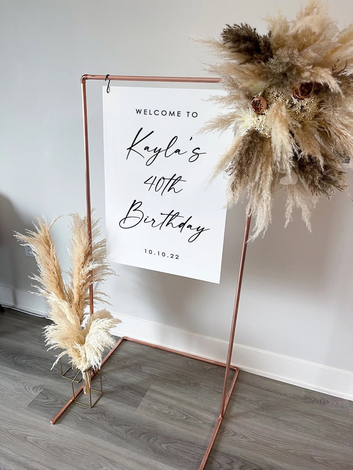 Acrylic Birthday Sign Hanging Modern Birthday Sign Modern - Etsy