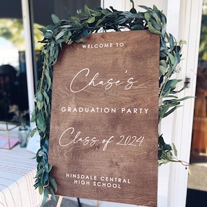 Graduation Sign, Wood Graduation Sign, Graduation Signs, Graduation ...