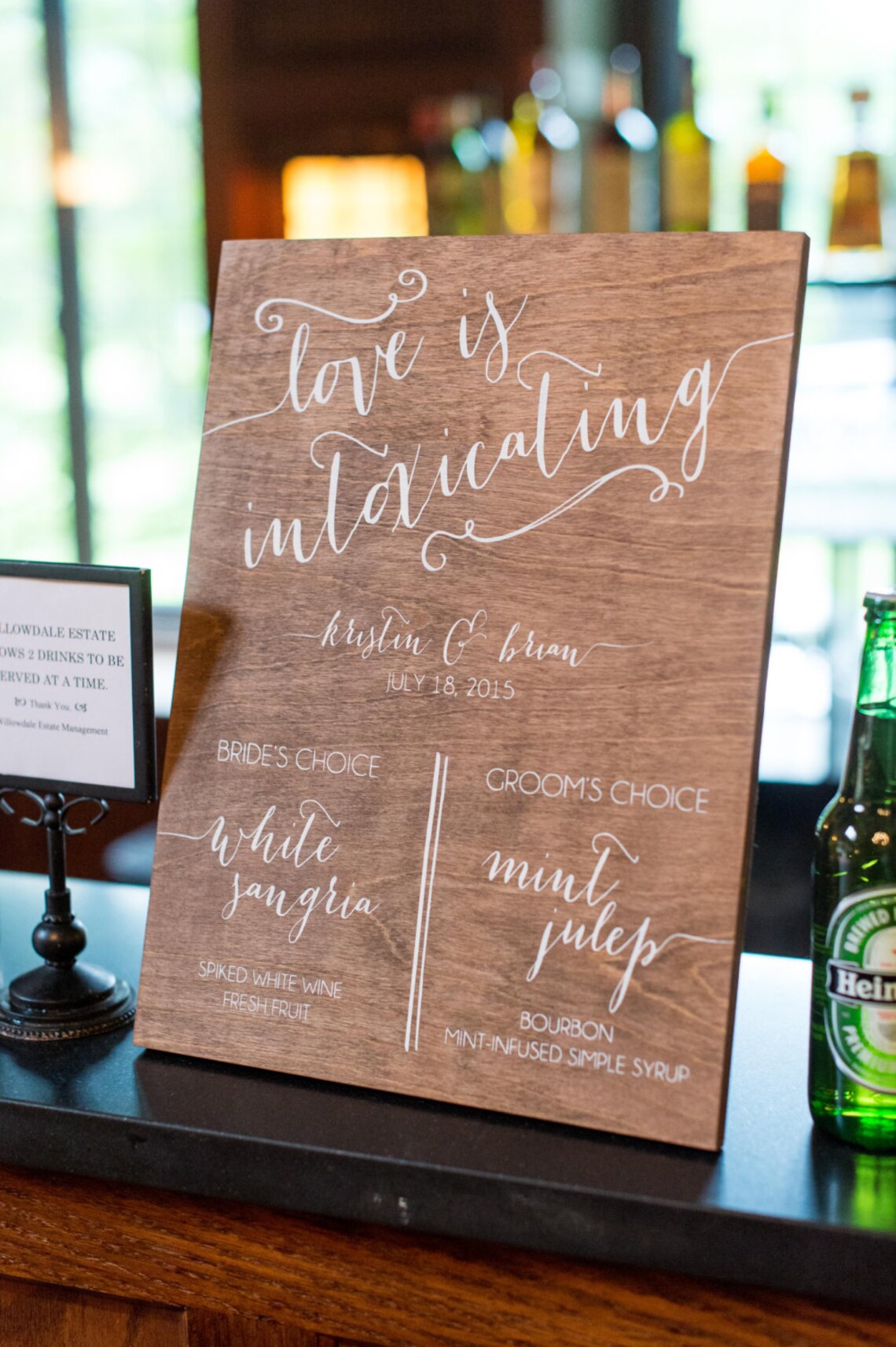 Bar Menu Sign Wedding Bar Menu Wedding Menu Sign Bar Menu - Etsy