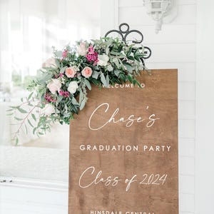 Graduation Sign, Wood Graduation Sign, Graduation Signs, Graduation ...