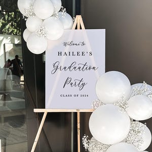 Graduation Sign, Acrylic Graduation Sign, Graduation Signs, Graduation ...