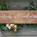 Wedding Name and Date Sign Wedding Ceremony Sign Wedding - Etsy