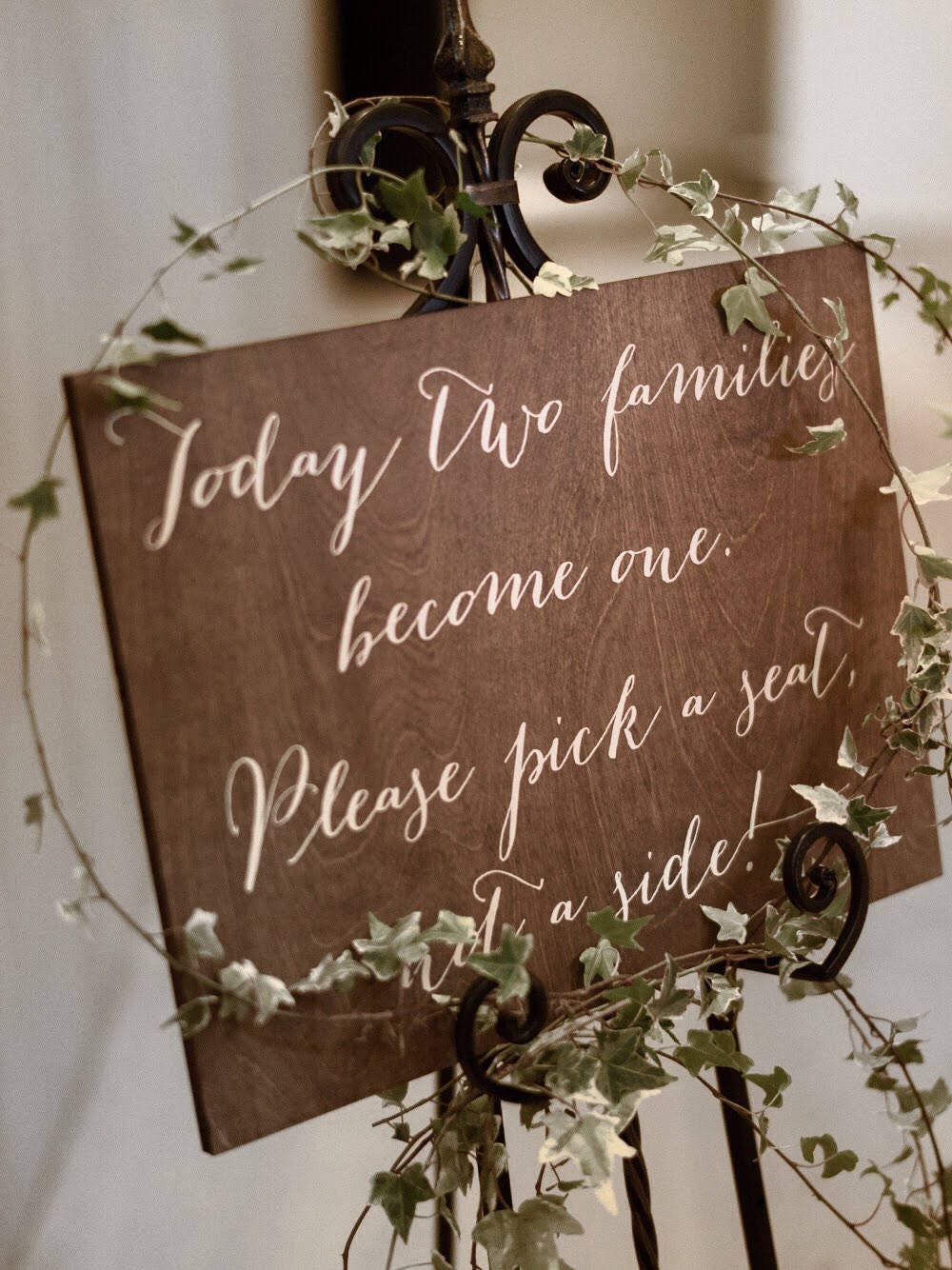 Wedding Seating Sign Wooden Wedding Signs Wood nc | Etsy
