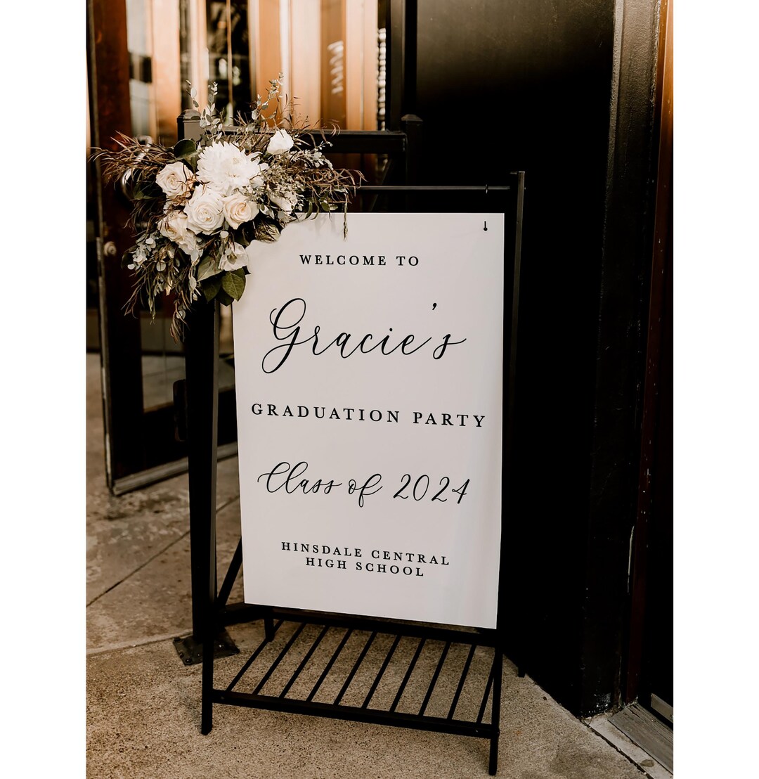 Graduation Sign, Acrylic Graduation Sign, Graduation Signs, Graduation ...