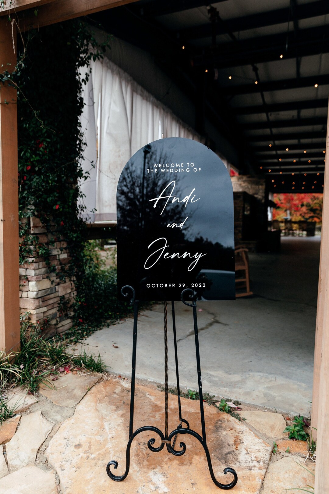 Wedding Welcome Sign, Acrylic Wedding Sign, Arch Wedding Signs, Acrylic ...