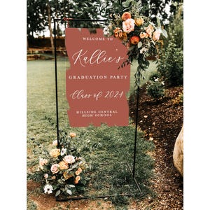 Graduation Sign, Acrylic Graduation Sign, Graduation Signs, Graduation ...