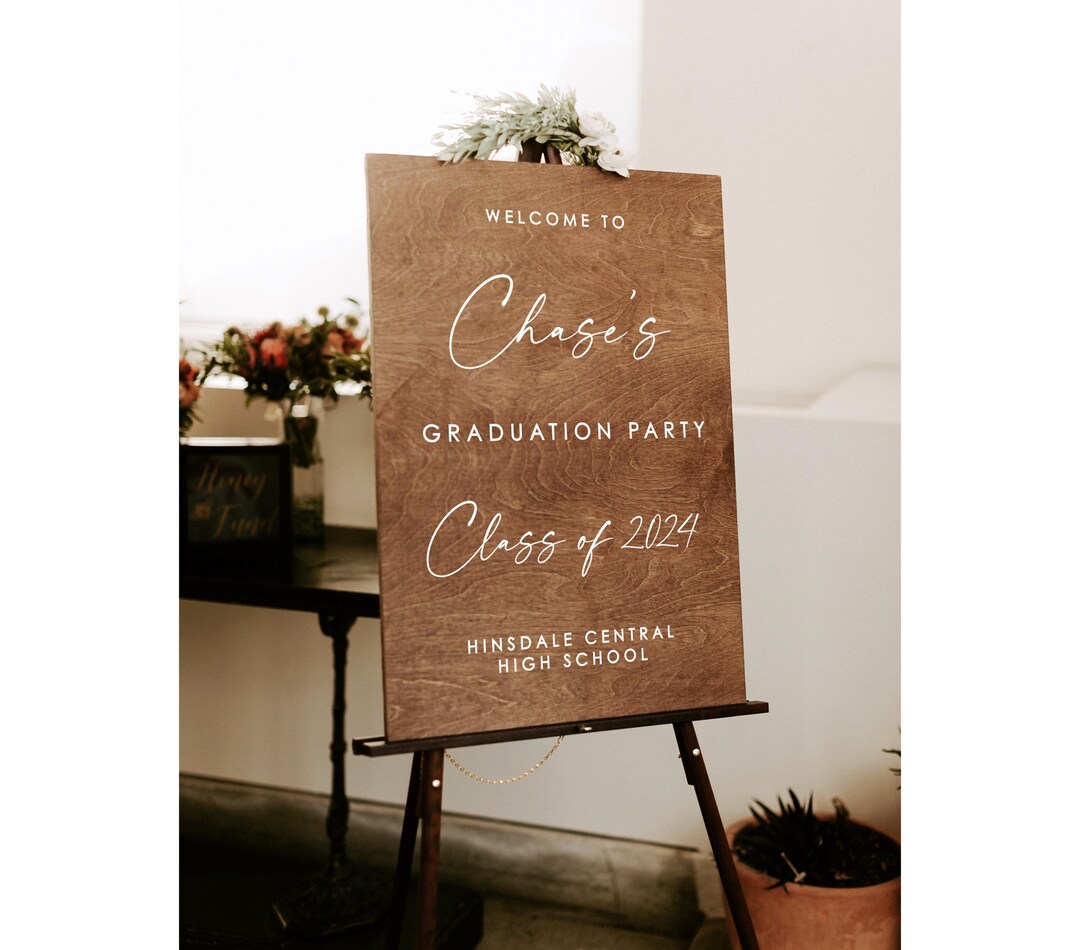 Graduation Sign, Wood Graduation Sign, Graduation Signs, Graduation ...