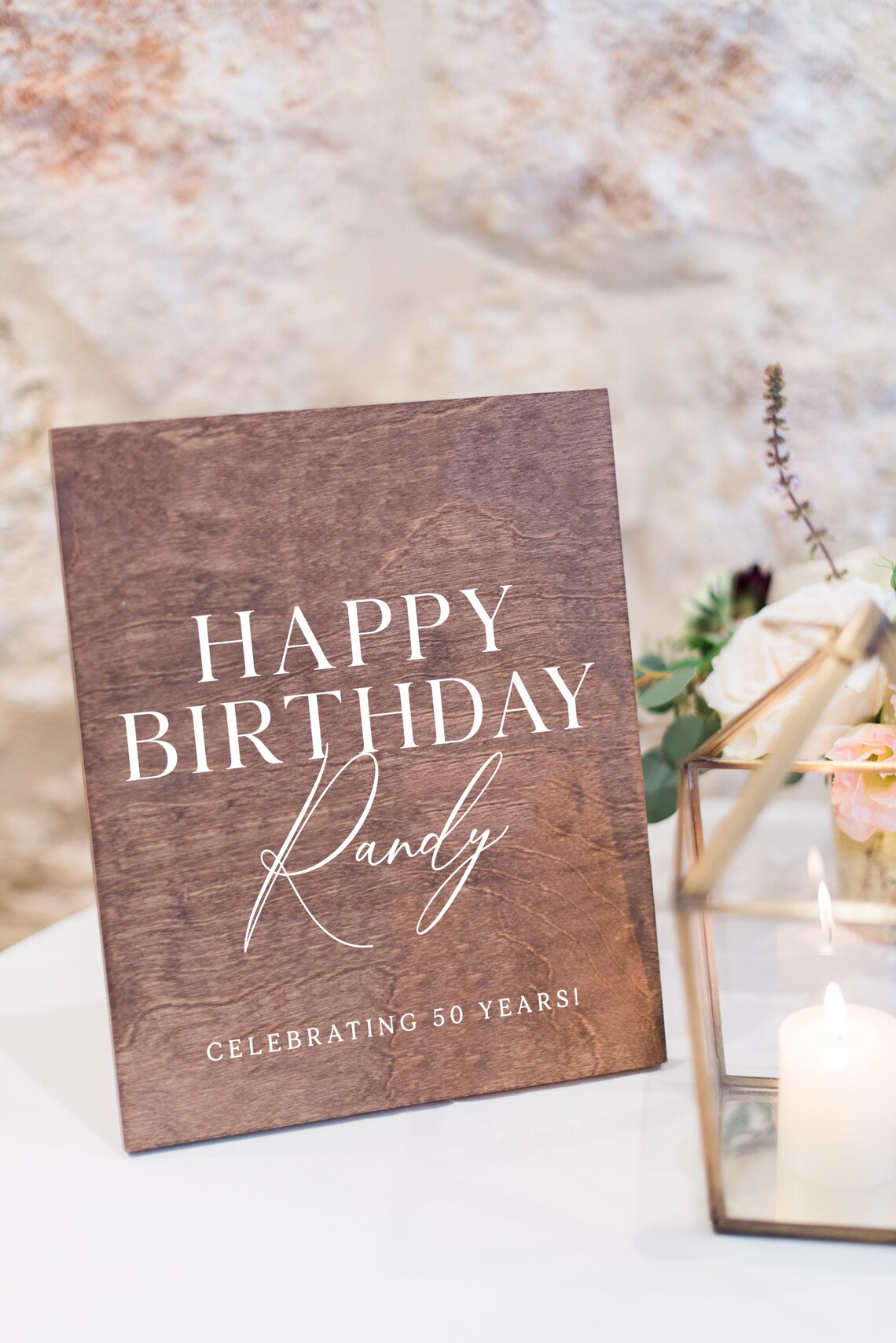 Birthday Sign, Wood Birthday Party Sign, Birthday Signs, Wooden ...