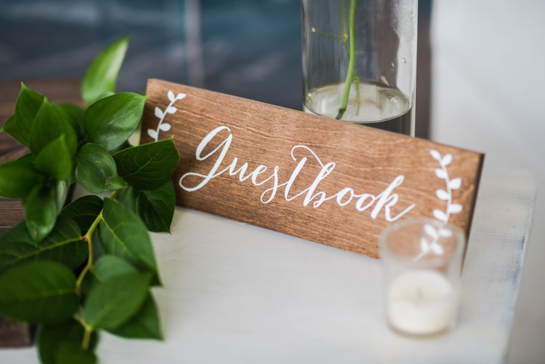 Guestbook Sign Guest Book Sign Wedding Guestbook Sign Wood - Etsy