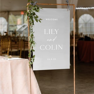 Wedding Welcome Sign, Acrylic Wedding Sign, Wedding Signs, Acrylic ...