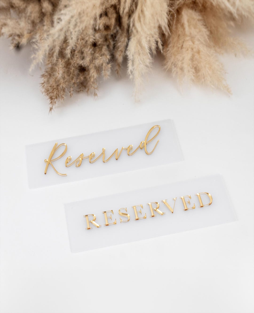 Reserved Sign, Wedding Reserved Sign, Reserved Wedding Sign, Gold ...