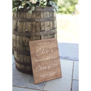 Graduation Sign, Wood Graduation Sign, Graduation Signs, Graduation ...