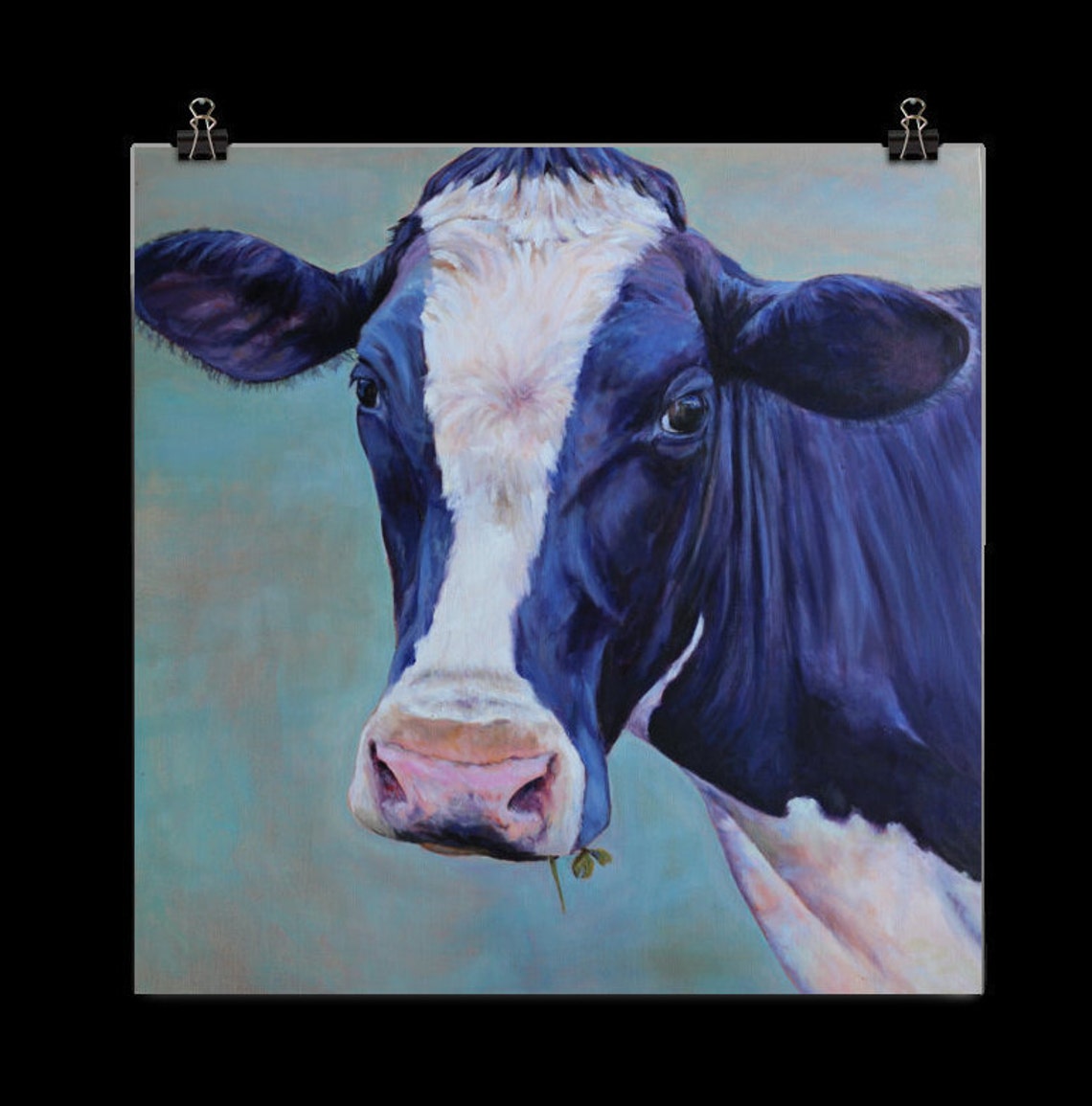 18x18" Poster, Holstein Print, Cow Print - Etsy