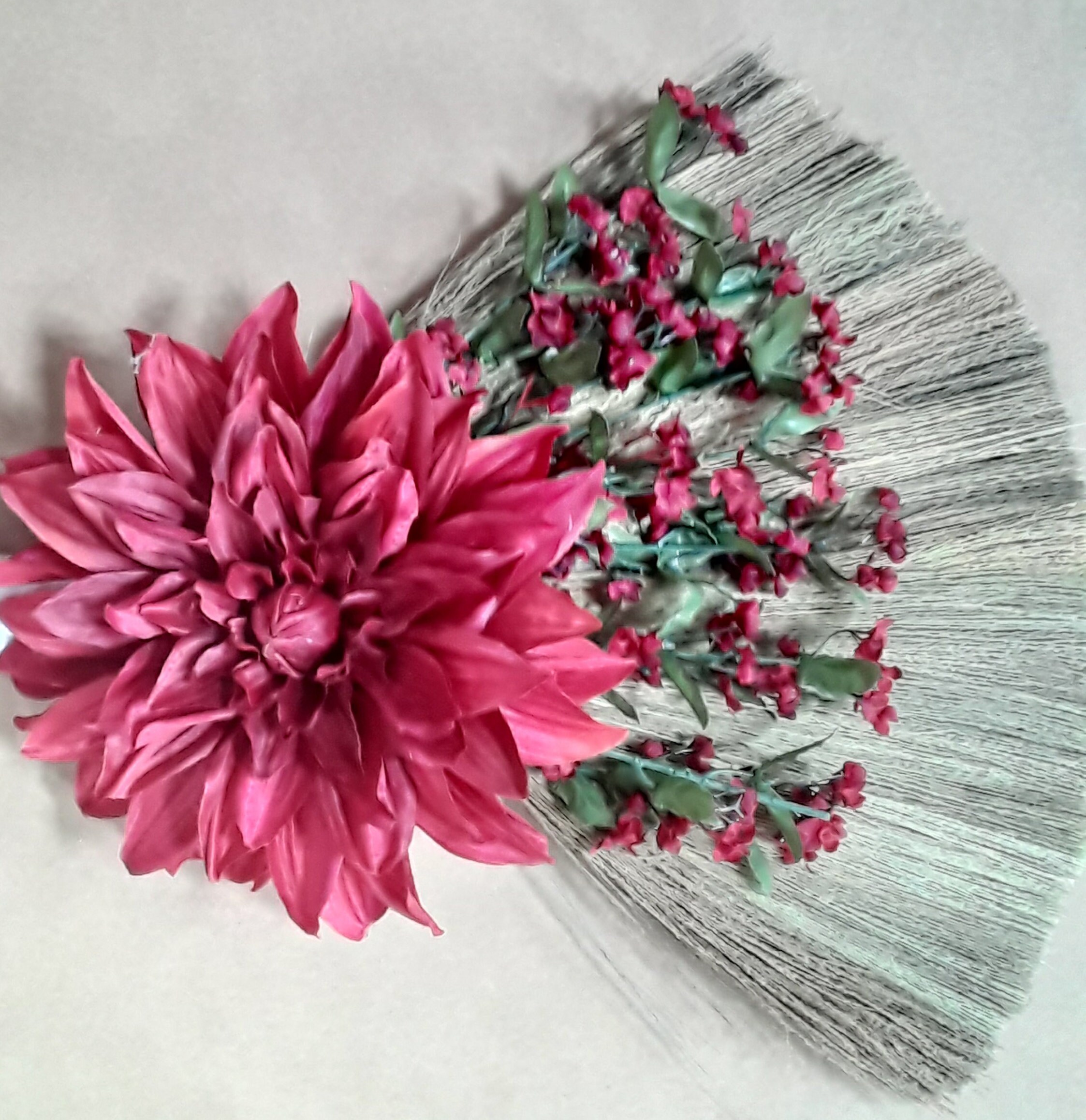 Red Tropical Wedding Broom, Jumping Broom, African American Wedding ...
