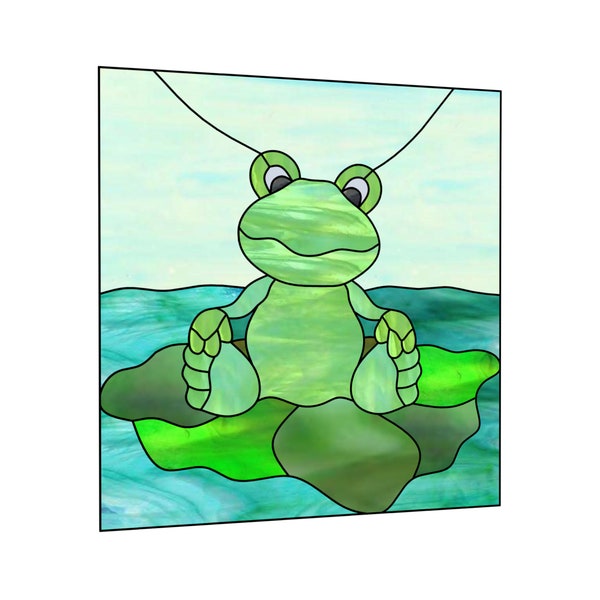 Stained Glass Frog - Etsy