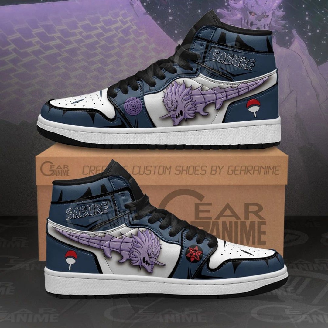 Sasuke Susanoo Sneakers NARUT0 Custom Anime Shoes JDH0588 - Etsy