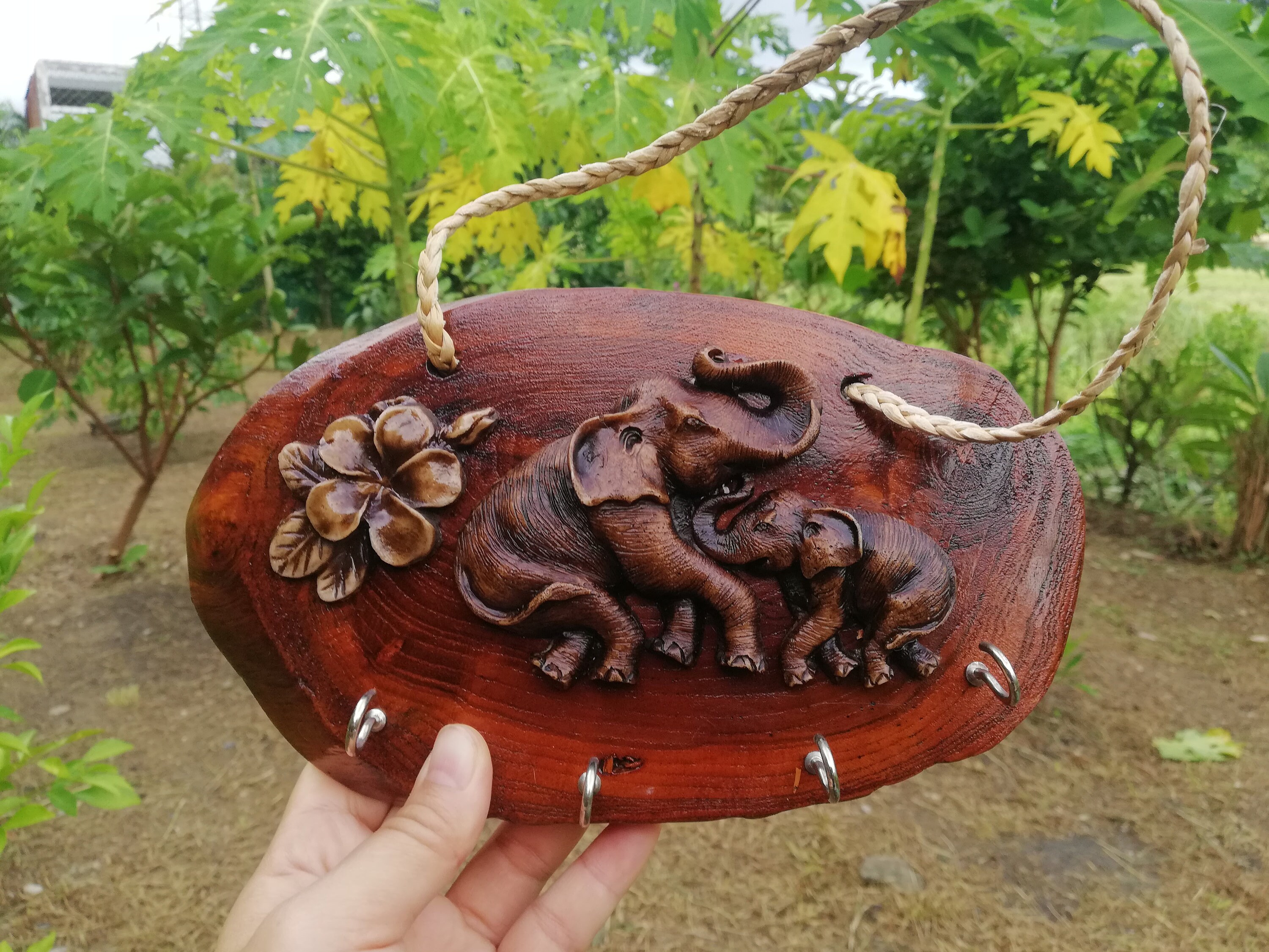 Key Holder for Wall wooden Key Holder Jewelry Holder | Etsy