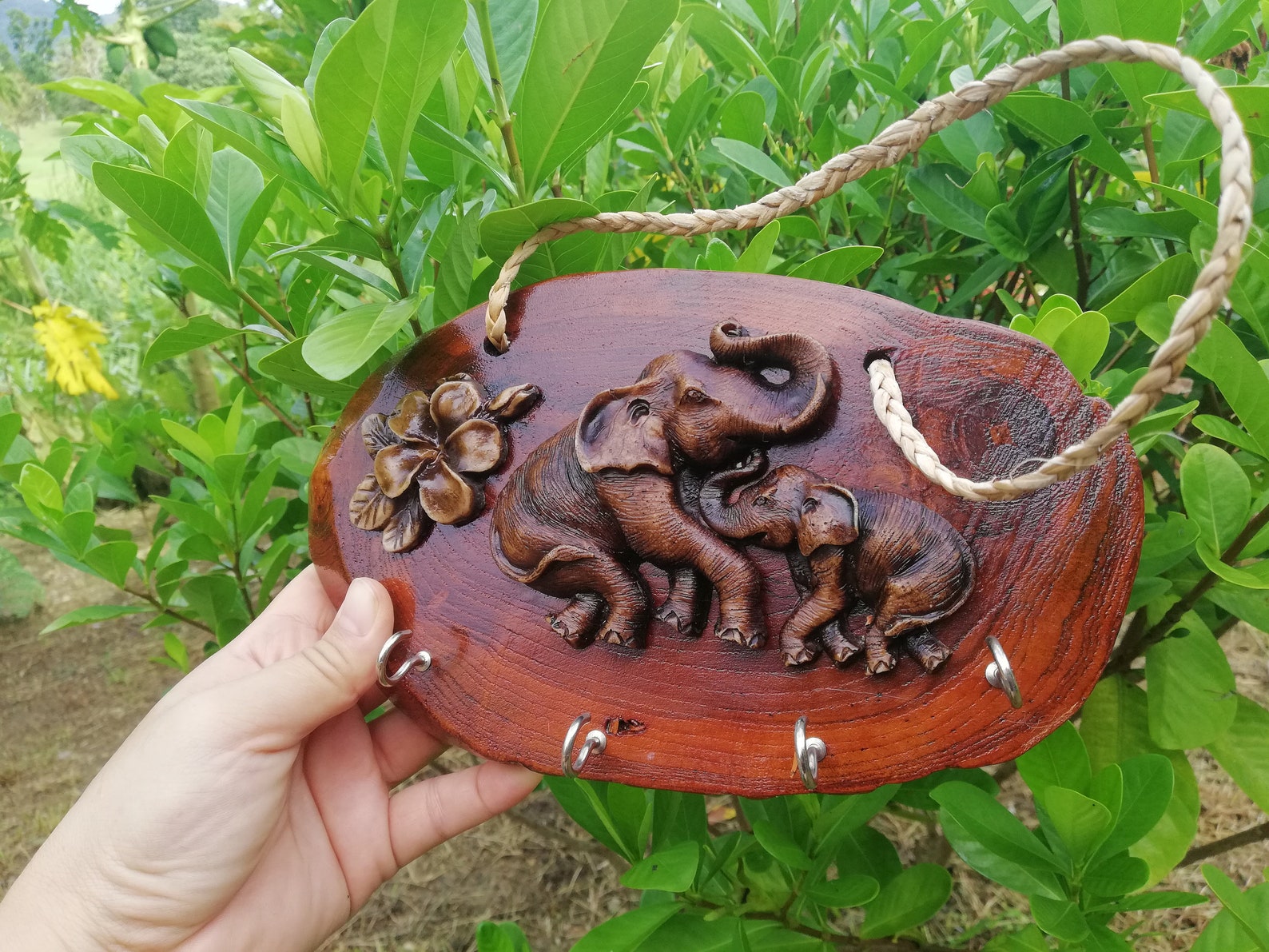 Key Holder for Wall wooden Key Holder Jewelry Holder | Etsy