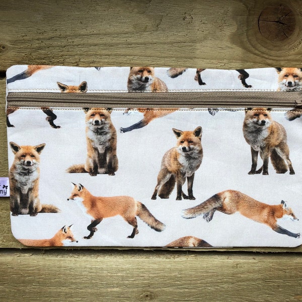 Fox Pencil Case - Etsy