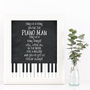 Piano Keys With Custom Quote Piano Lover Gift for Pianist - Etsy