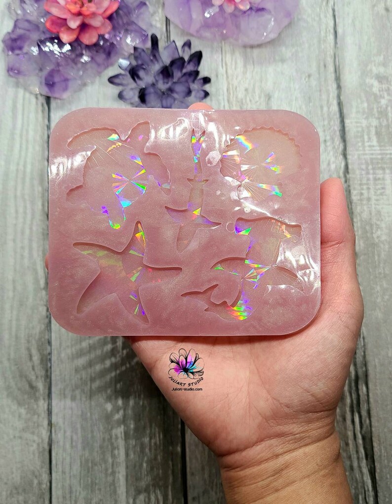 Holographic Sea Creatures Silicone Mold for Resin Casting - Etsy