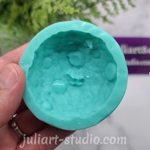 Half-sphere 3D Crater Moon Silicone Mold for Resin Casting - Etsy