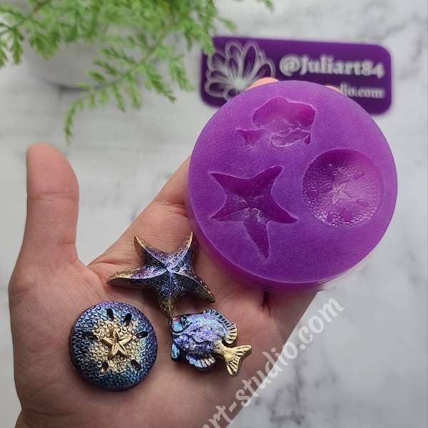 Resin Sea Charms - Etsy
