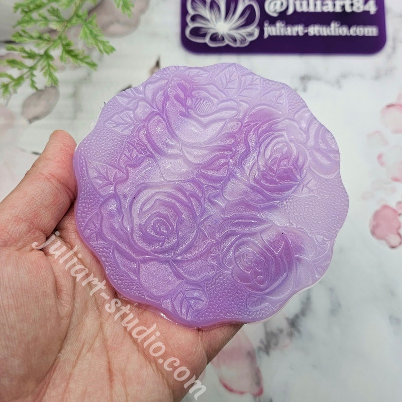 Silicone Rose Mold - Etsy