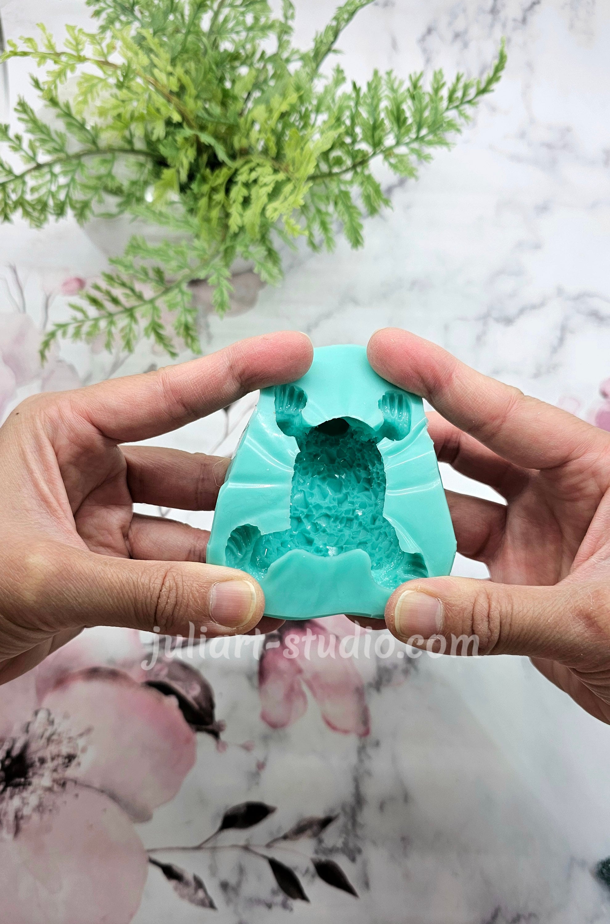 2.5 Inch Druzy Turtle / Tortoise Silicone Mold for Resin Casting - Etsy