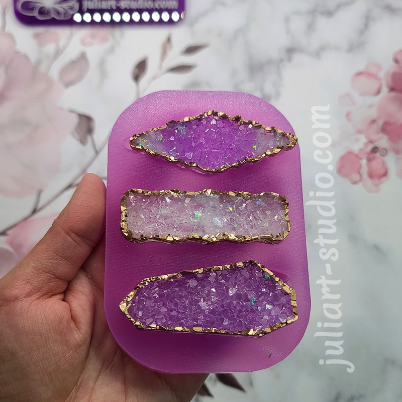 Hair Barrettes Resin Mold - Etsy