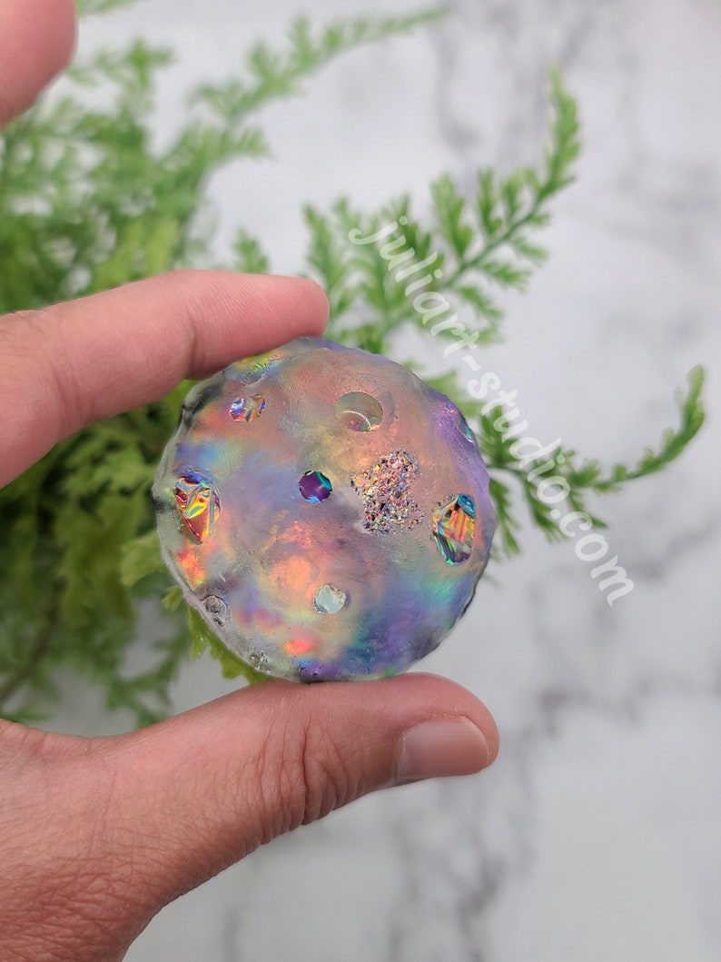 Half-sphere 3D Crater Moon Silicone Mold for Resin Casting - Etsy