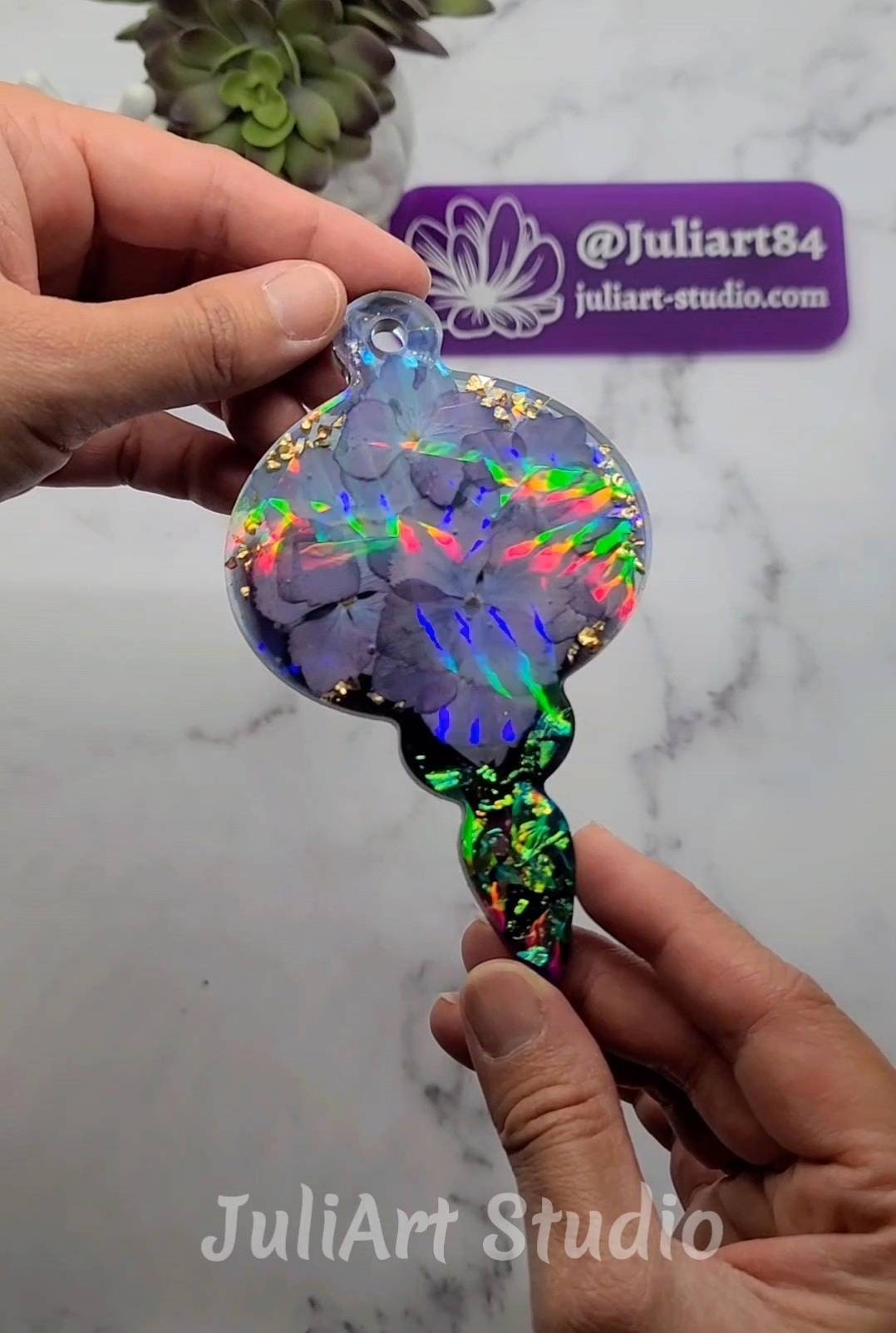 5 Inch HOLO Ornament (POINTY Shape) Silicone Mold for Epoxy Resin ...