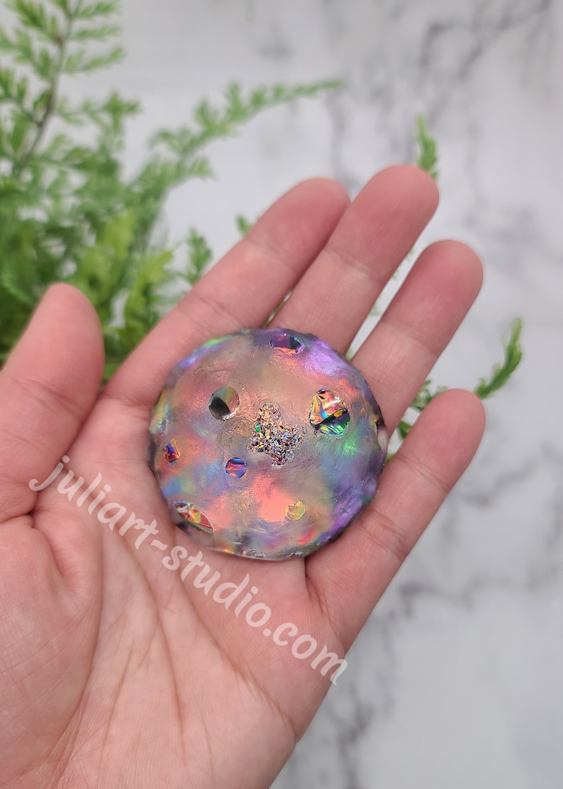 Half-sphere 3D Crater Moon Silicone Mold for Resin Casting - Etsy