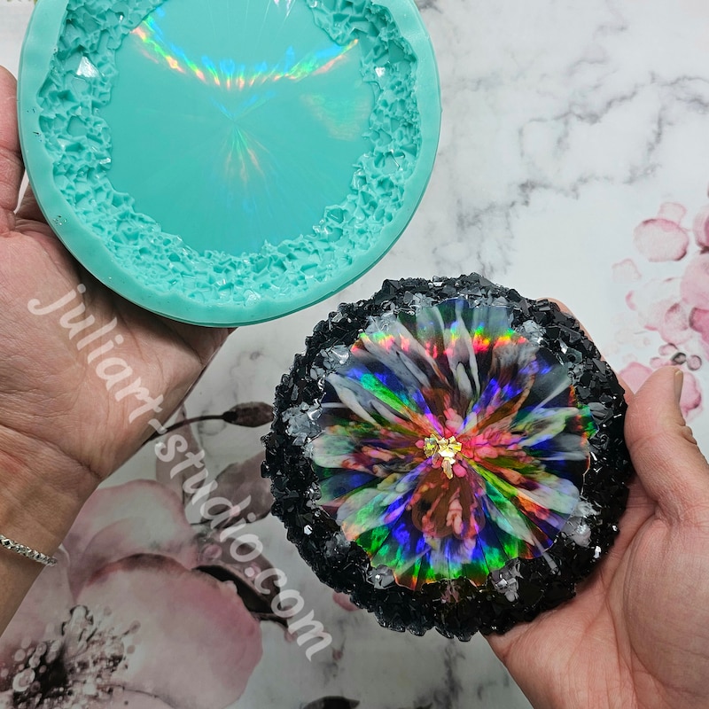 Crystal Coasters Mold - Etsy