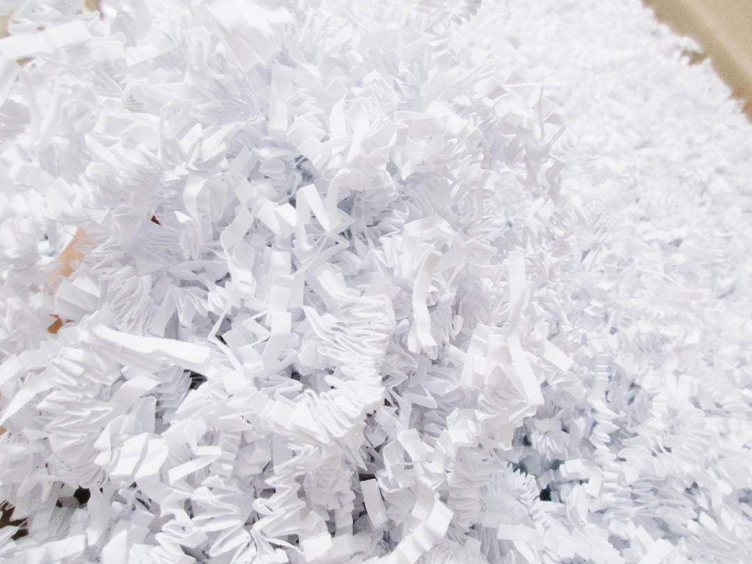 Shredded Paper Box Filler, Craft Supply, White 1 Pack - Etsy