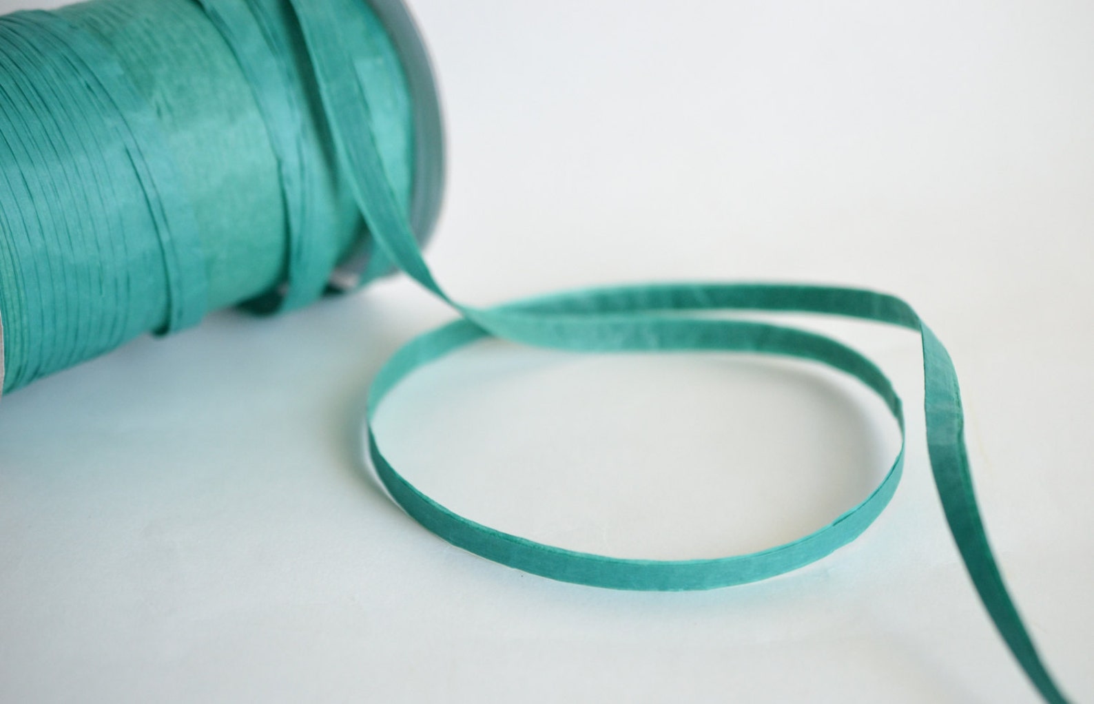 Teal Raffia, Quality Paper Ribbon, Gift Wrapping and Packaging, Craft ...