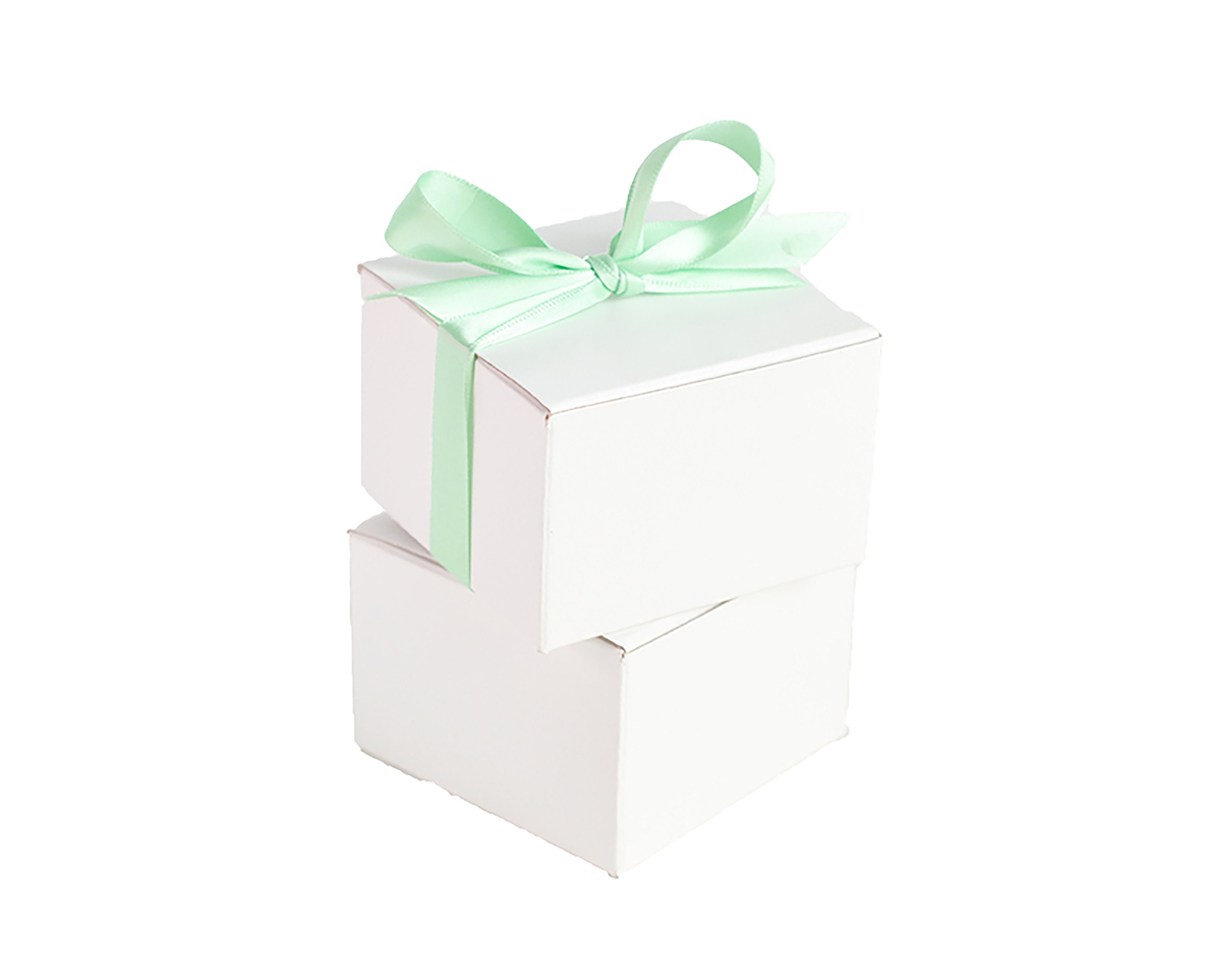 Small Gift Boxes 3 x 3 x 2 White Treat Boxes Paper | Etsy