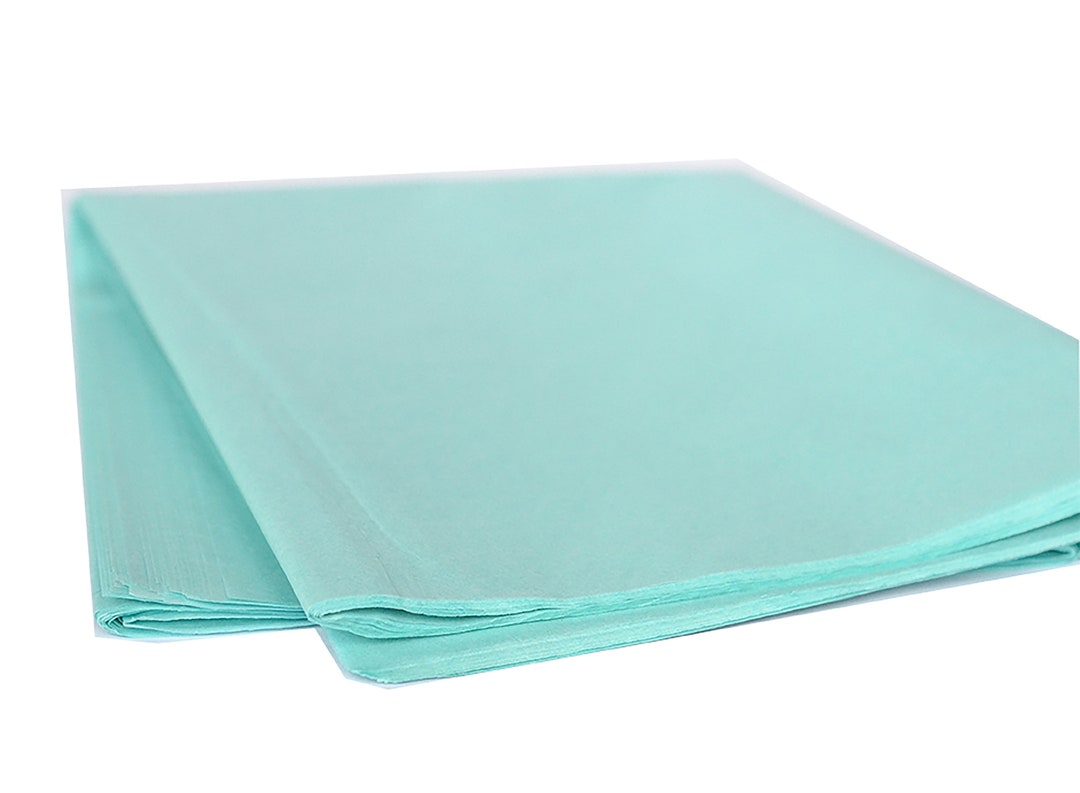 Aqua Tissue Paper: 24 Large Sheets, Gift Wrapping & Crafts - Etsy