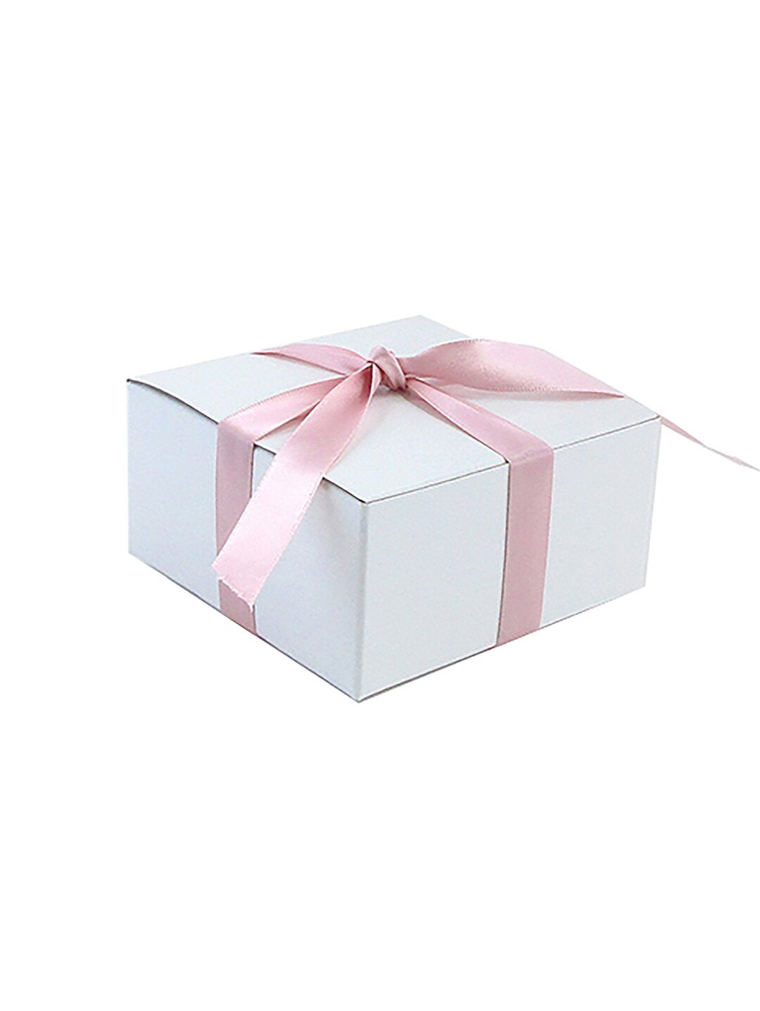 Small Gift Boxes, 4 X 4 X 2" White, Treat Boxes, Wedding Favor Boxes ...
